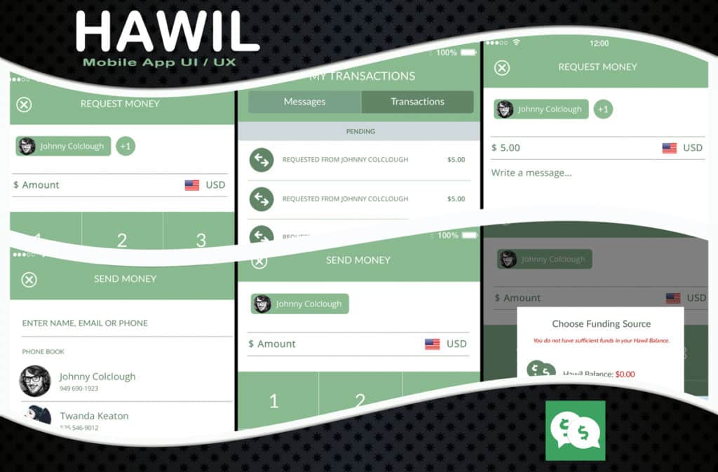 Hawil - (App UI Design) | Custom App Design & Development